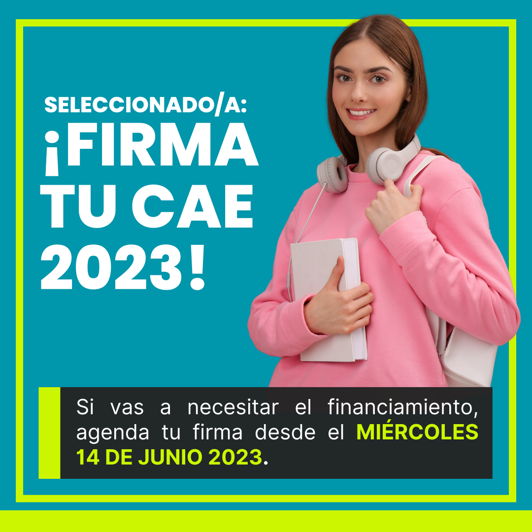 FIRMA CAE 2023 - Sistema Universitario de Becas Estudiantiles